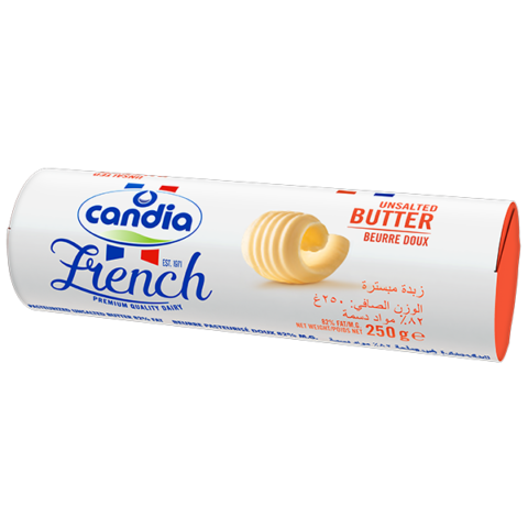 TRADITIONAL UNSALTED BUTTER - Candia Professional