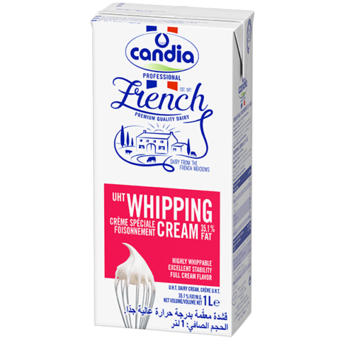 UHT WHIPPING CREAM 35.1% - Candia Professional